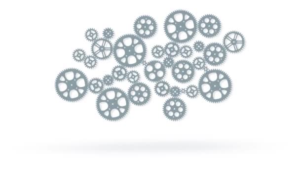 Loop animated gears animation Stock Video Footage by ©Dukekom #35776373