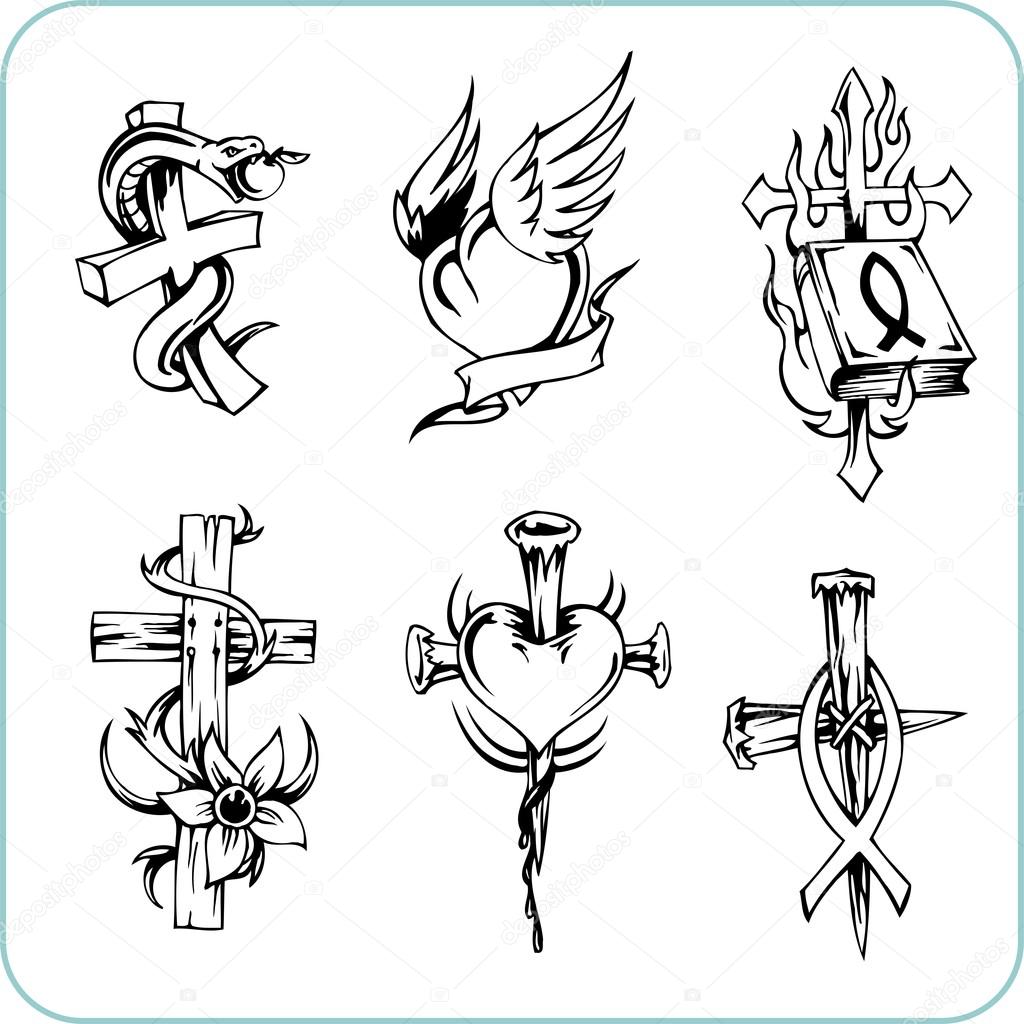 Christian Religion - vector illustration. Stock Illustration by ... Christian Religion - vector illustration. Stock Illustration by ...