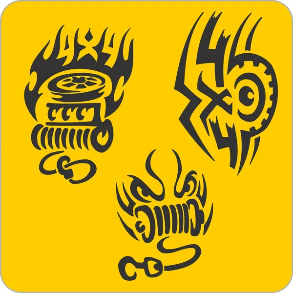 Off-Road symbols - vector set Stock Vector Image by ©Digital-Clipart ...