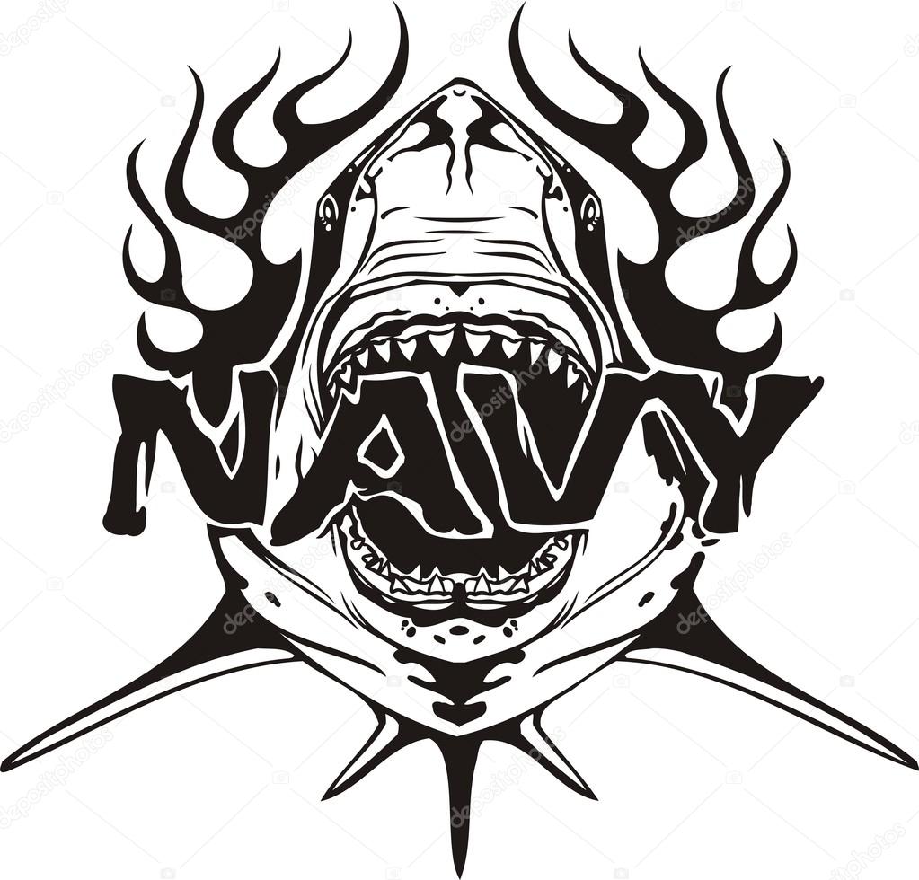 NAVY Military Design - Vector illustration. Stock Vector Image by ...