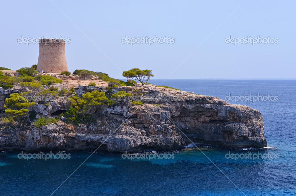 Torre de Cala Pi in Mallorca — Stock Photo © gyuszko #29228329