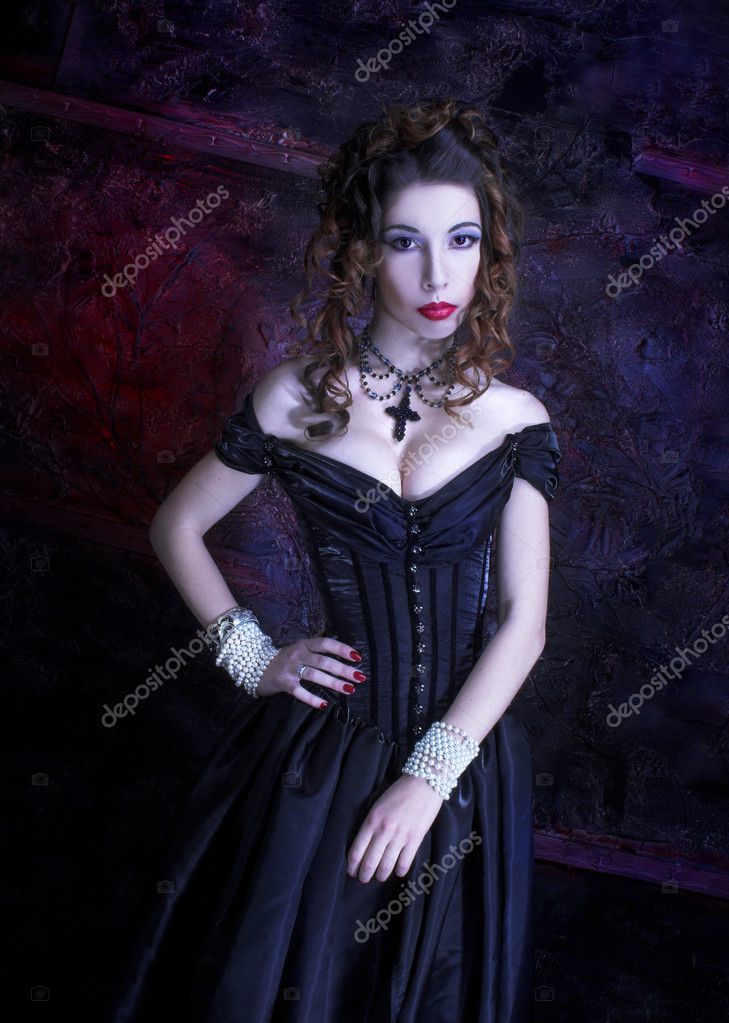 Victorian lady. — Stock Photo © nemesis_inc #39697463