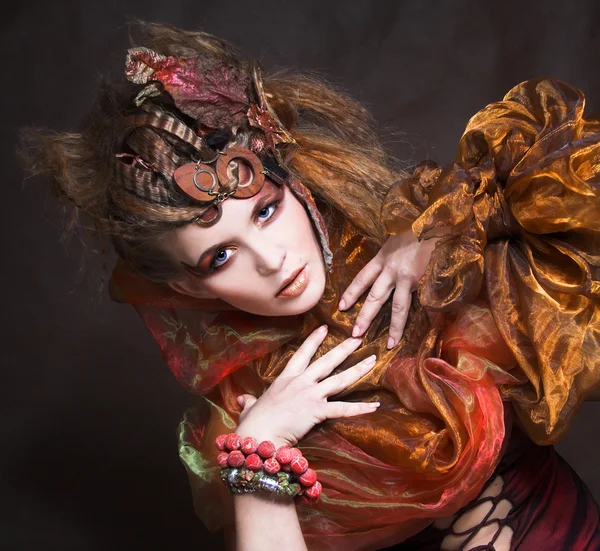 Creative lady — Stock Photo © nemesis_inc #28599403