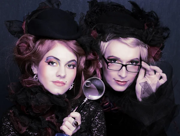 Two ladies. - Stock Image - Everypixel