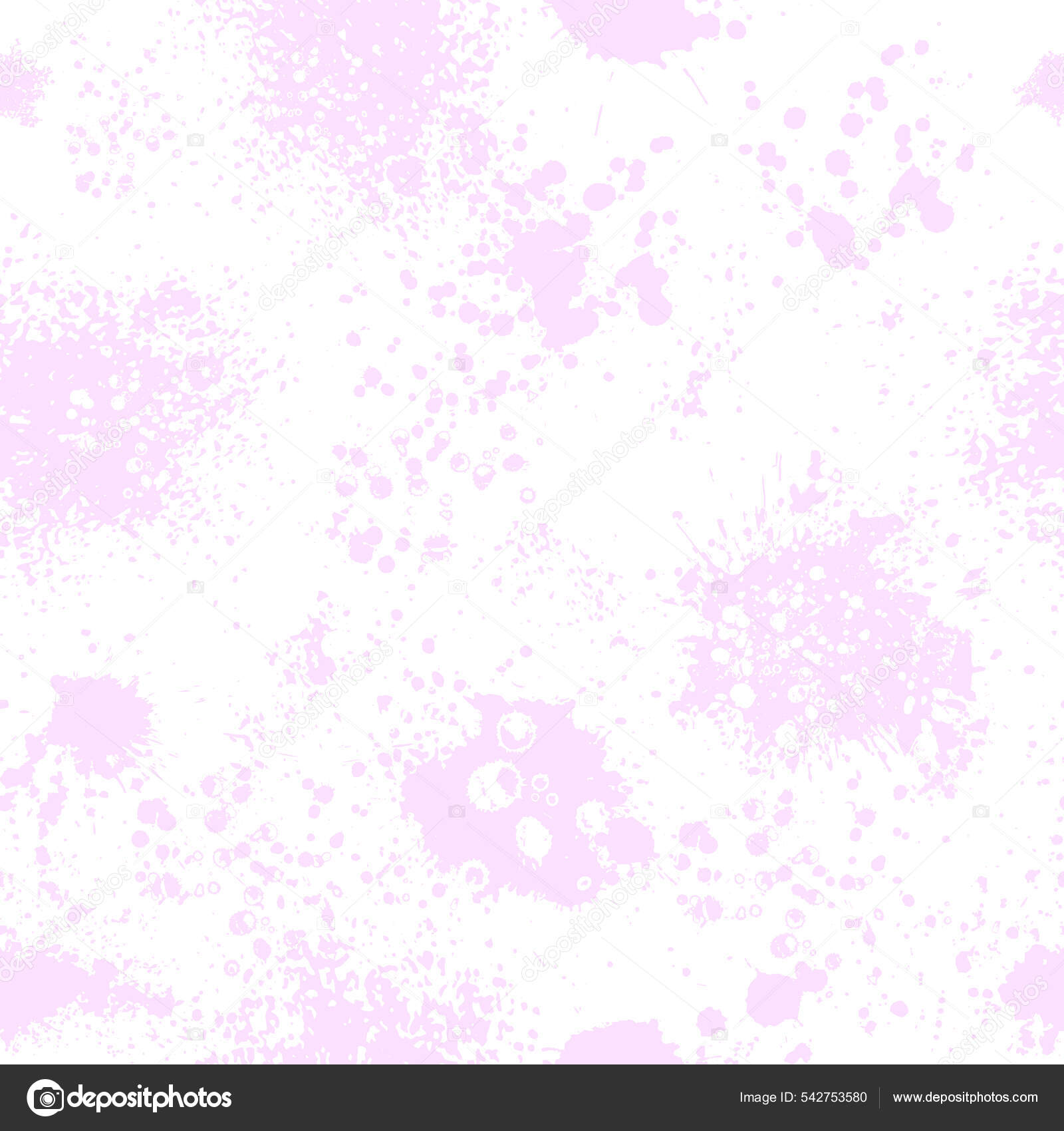 Seamless background pink blobs of paint. Vector illustration Stock ...