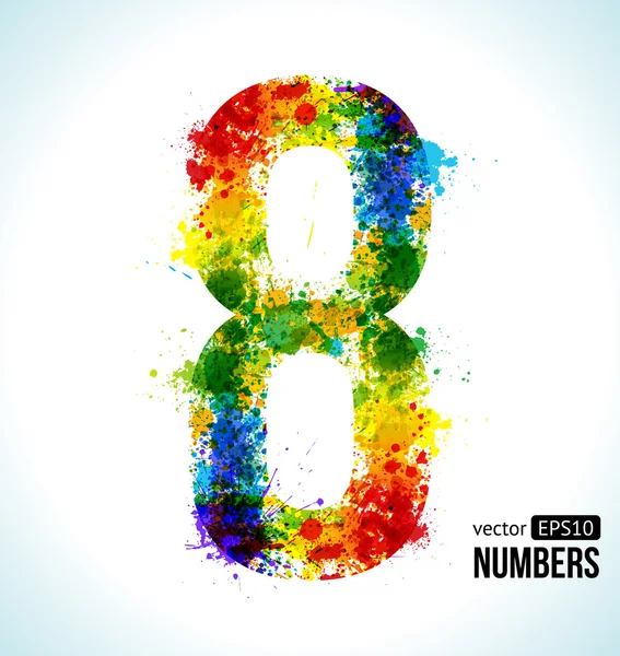 Gradient Vector Number 10 — Stock Vector © Designer_things #15385409