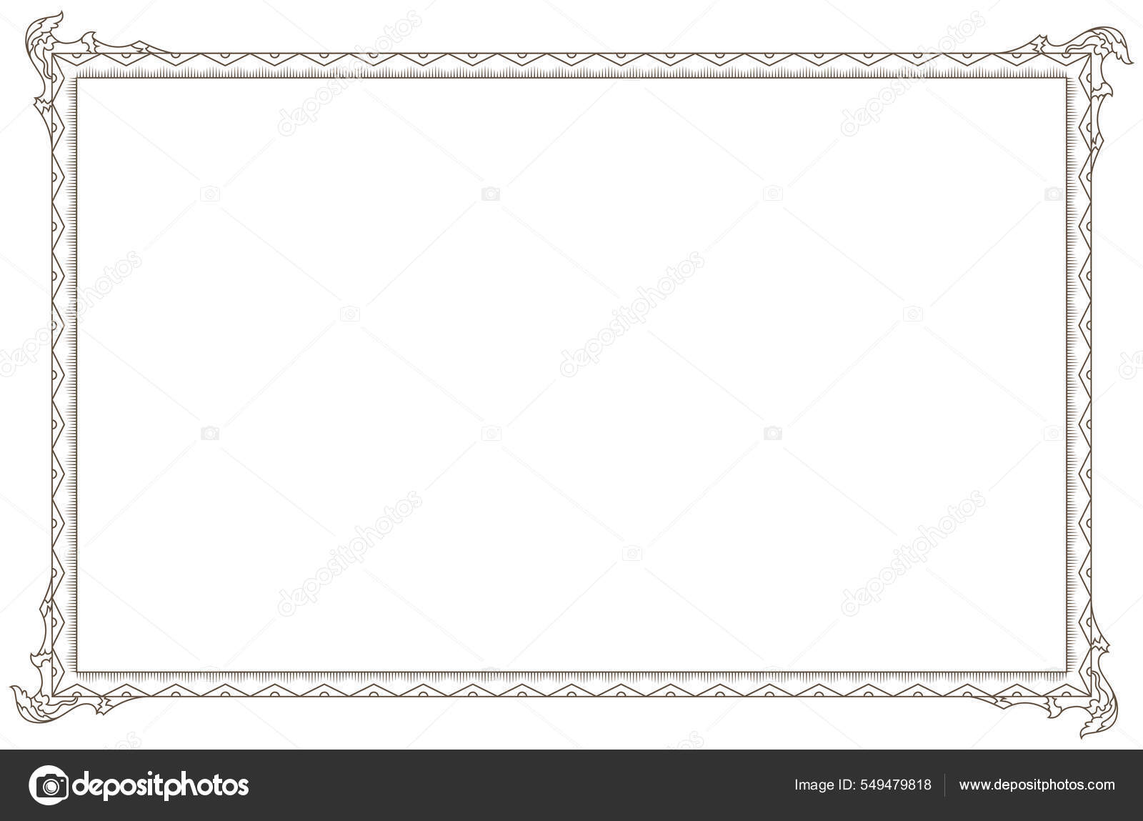 Victorian Frame Rectangle