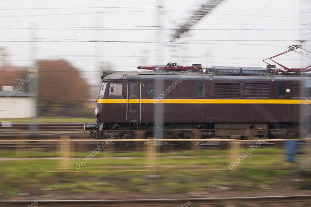 Train in move — Stock Photo © antos777 #15437291