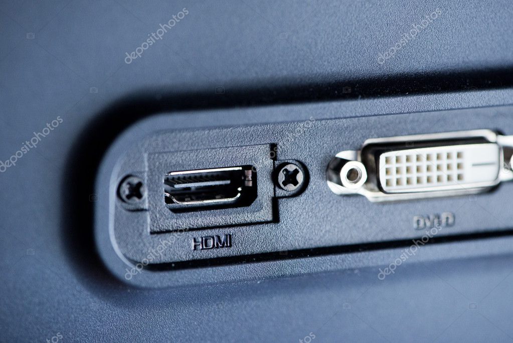 Puerto de Hdmi: fotografía de stock © antos777 #18410827 | Depositphotos
