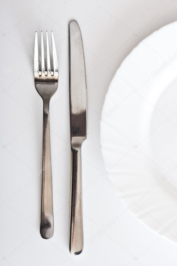 Cutlery and plate Stock Photo by ©antos777 19682583