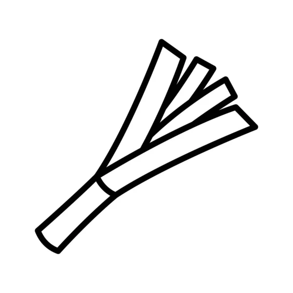 Bacon Strip Outline Ikon Daging Bakon Diisolasi Pada Latar Belakang ...