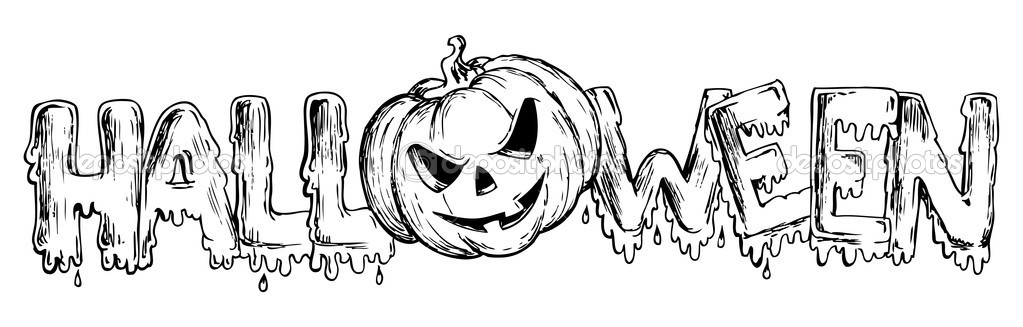 Halloween theme drawing 3 Stock Vector Image by ©clairev #13127214