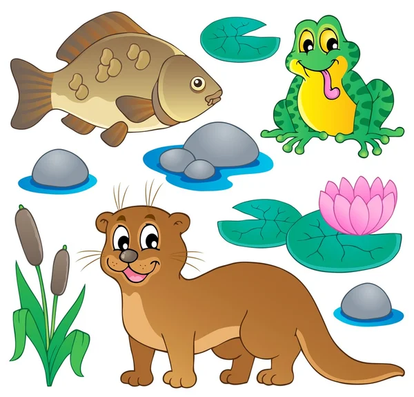 4,573 River animals Vector Images, River animals Illustrations ...