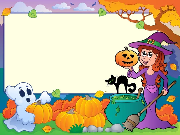Halloween frame 1 — Stock Photo © clairev #2940845