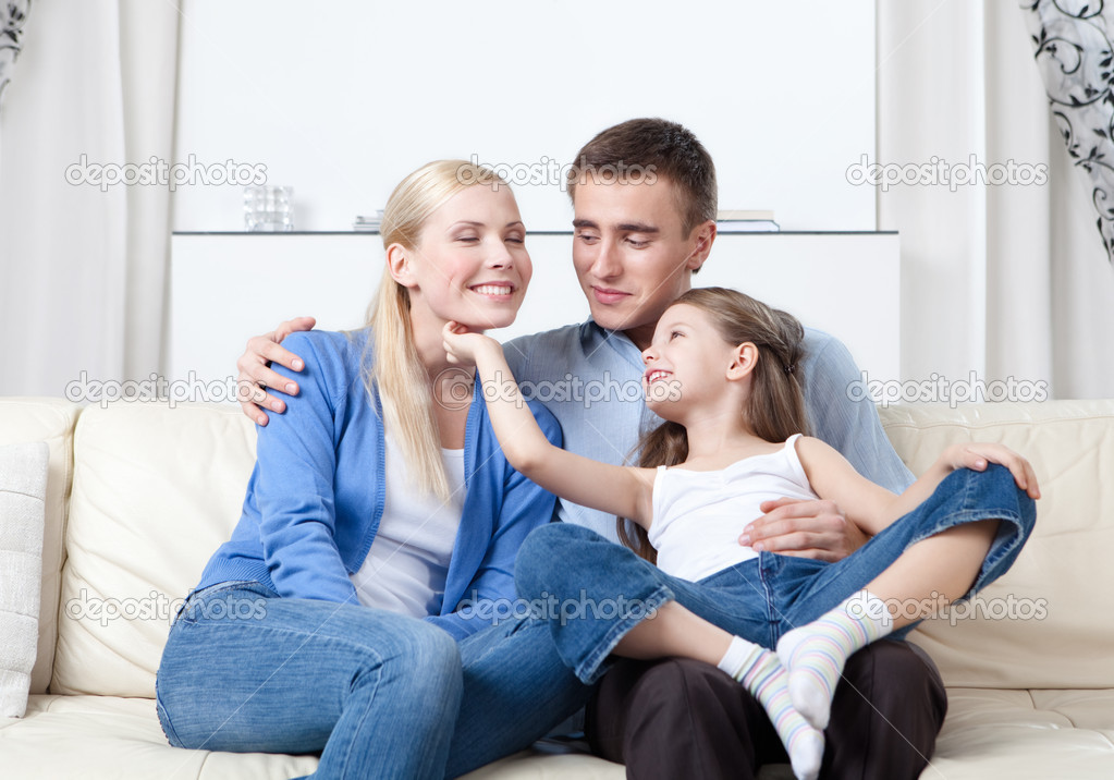Problem-free family — Stock Photo © agencyby #12572658