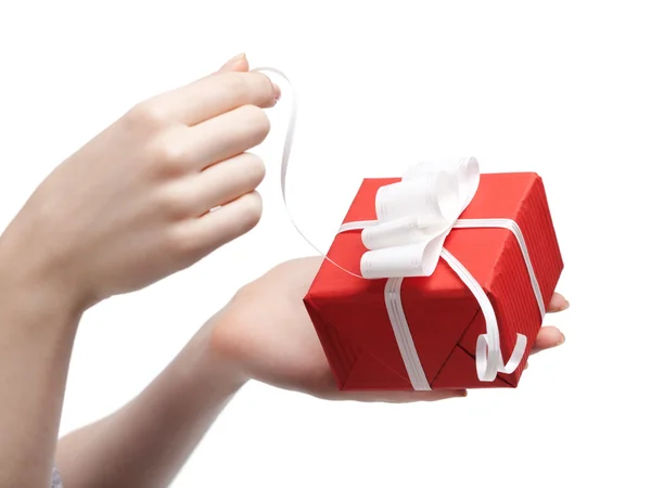 Opening a present Stock Photos, Royalty Free Opening a present Images ...
