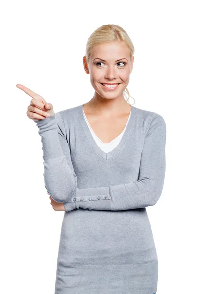 Lady pointing Stock Photos, Royalty Free Lady pointing Images ...