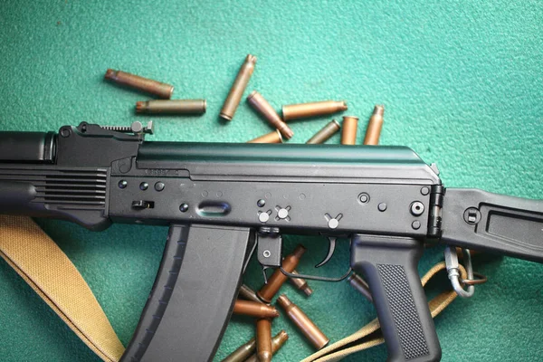 Dummy Weapon Kalashnikov Machine Gun Children's Toy — Stock Photo ...