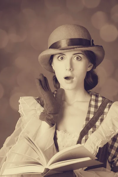 Beautiful women with book. - Stock Image - Everypixel