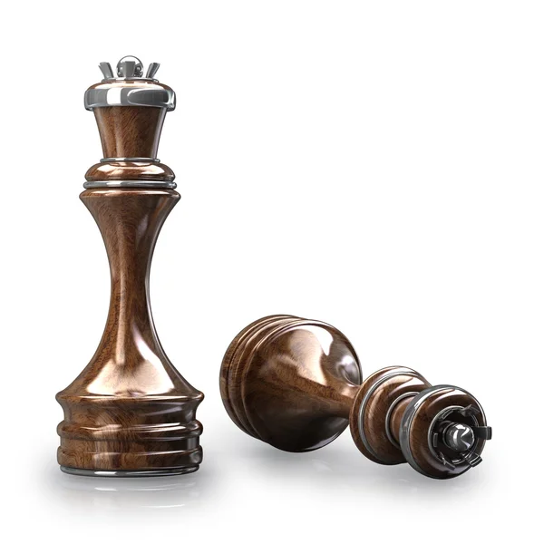 Chess figure pawn and queen Stock Photo by ©Igonin 1105938