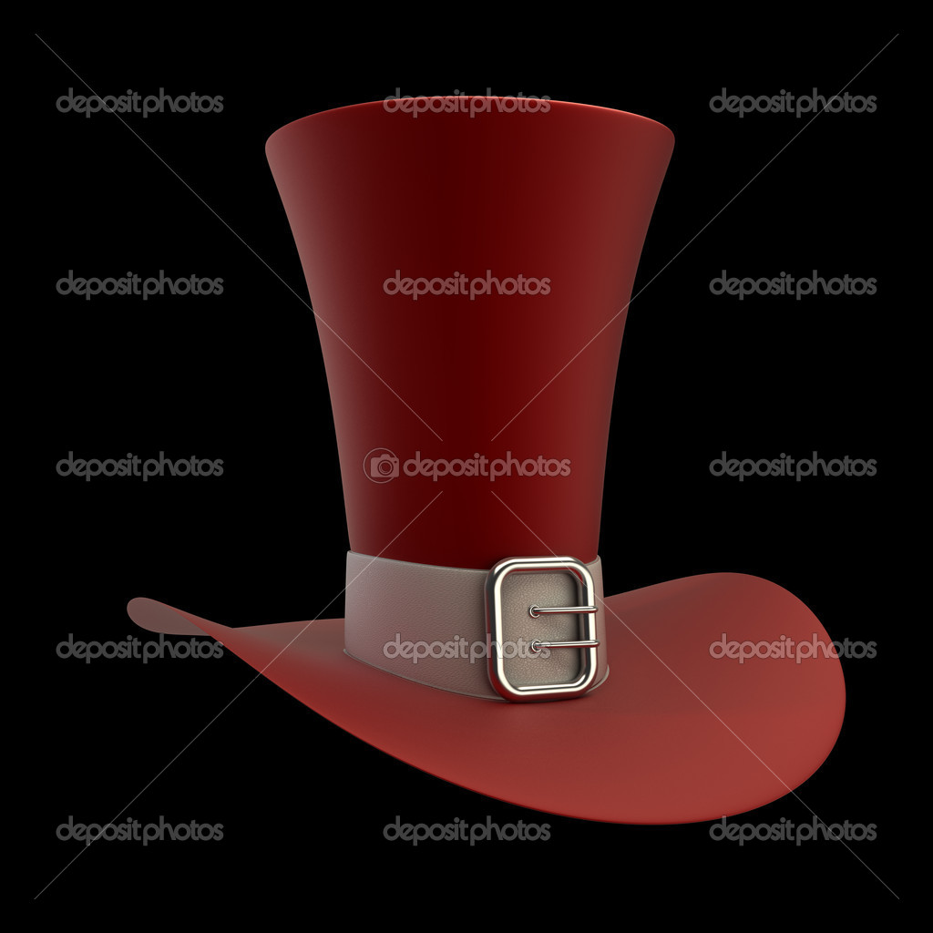 Red top hat — Stock Photo © ADDRicky #20354803