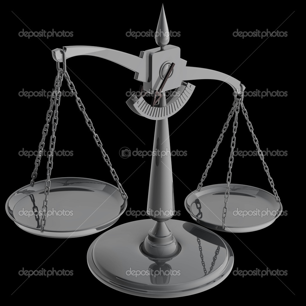 Scale High resolution High resolution 3D render — Stock Photo ...