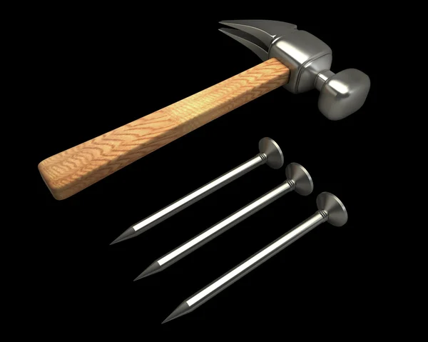 Hammer and nails Stock Photos, Royalty Free Hammer and nails Images ...