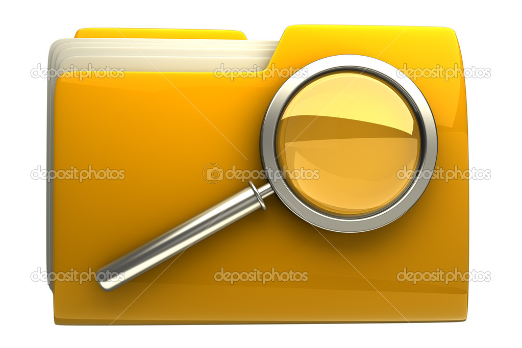 Búsqueda de carpetas y archivos con lupa 2025