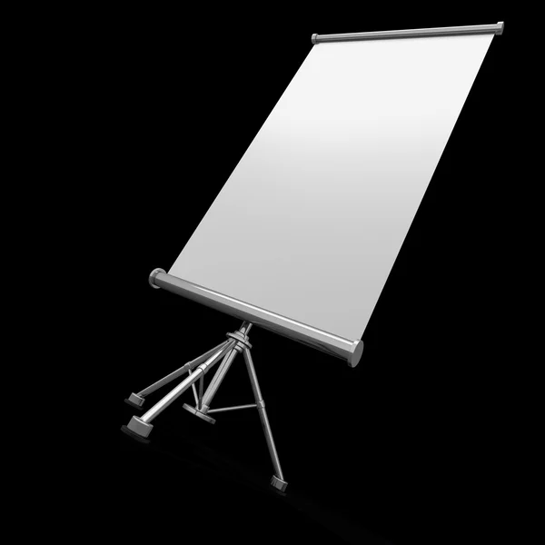 Blank presentation or projector roller screen Stock Photo by ©ADDRicky ...