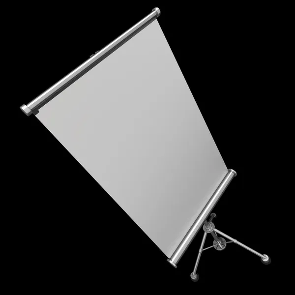Blank presentation or projector roller screen Stock Photo by ©ADDRicky ...