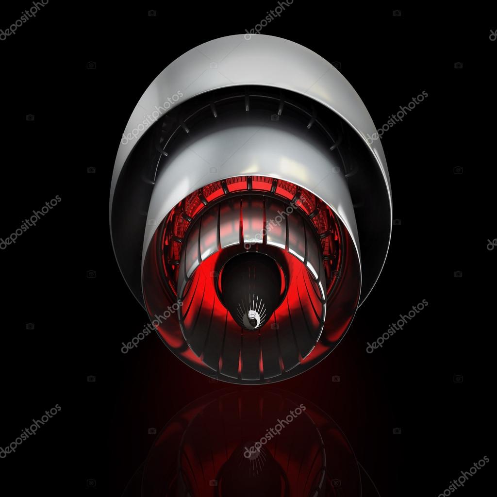 Jet engine inside Royalty Free Photo, Stock Image by © ADDRicky #32124709