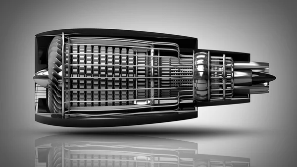 Jet engine inside. Stock Photo by ©ADDRicky 32150789