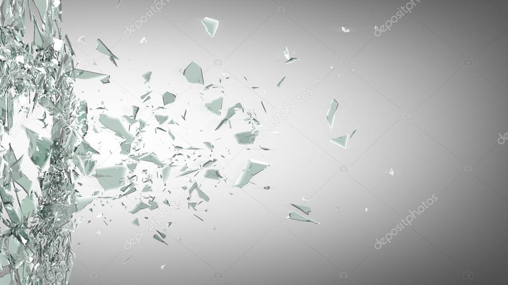 Broken glass background — Stock Photo © ADDRicky #32130403
