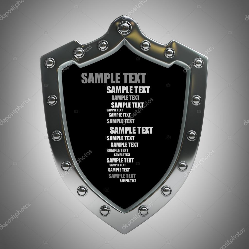 Shield depicting protection Stock Photo by ©ADDRicky 32135943