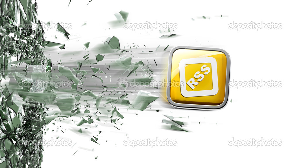 APPS icon breaks glass — Stock Photo © ADDRicky #32144493