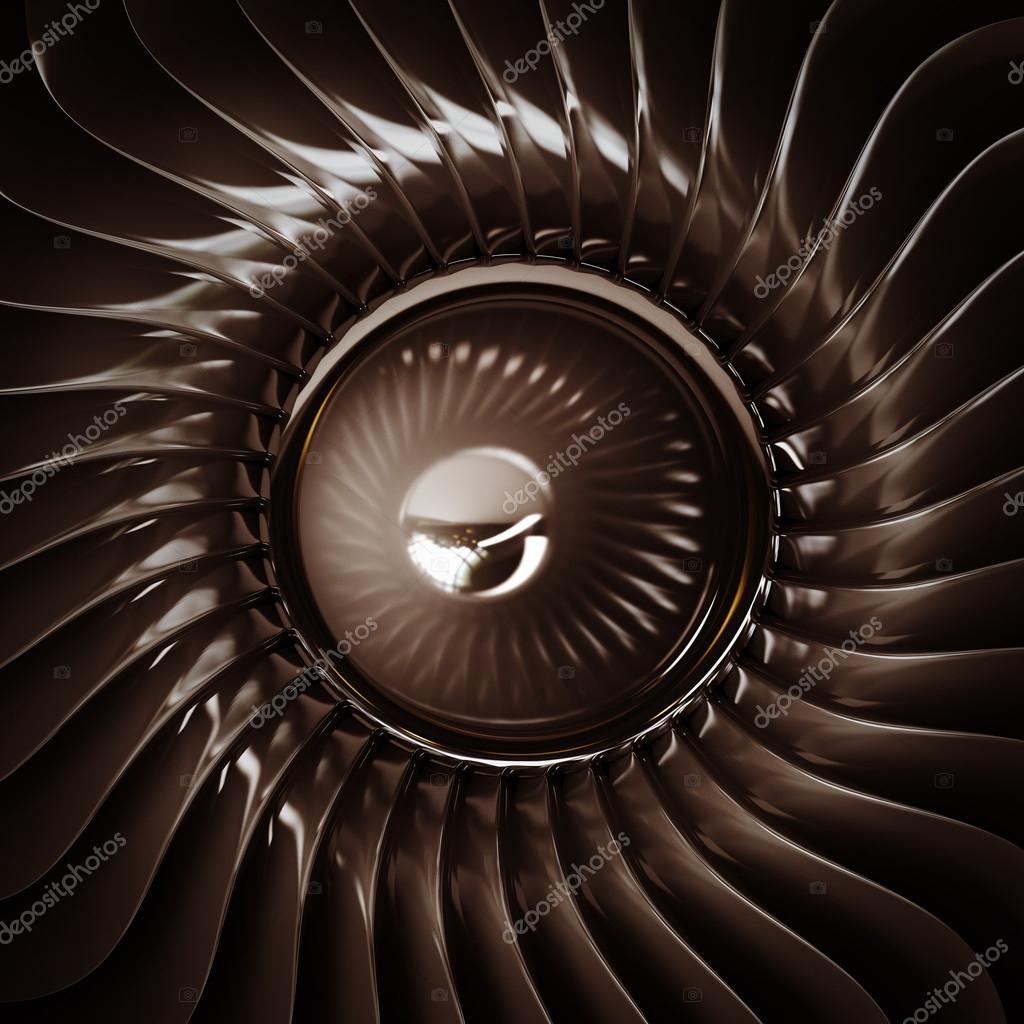 Close up Jet engine front view Stock Photo by ©ADDRicky 32150721