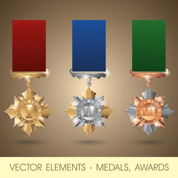Military Medals Vector