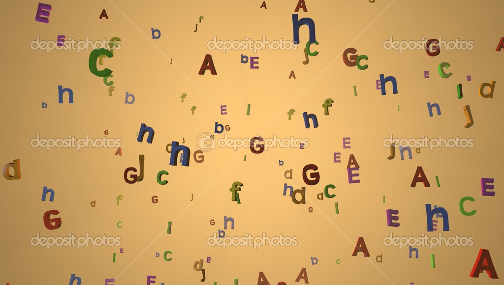 Fondo de pantalla de Letras — Fotos de Stock © humbak #42607101