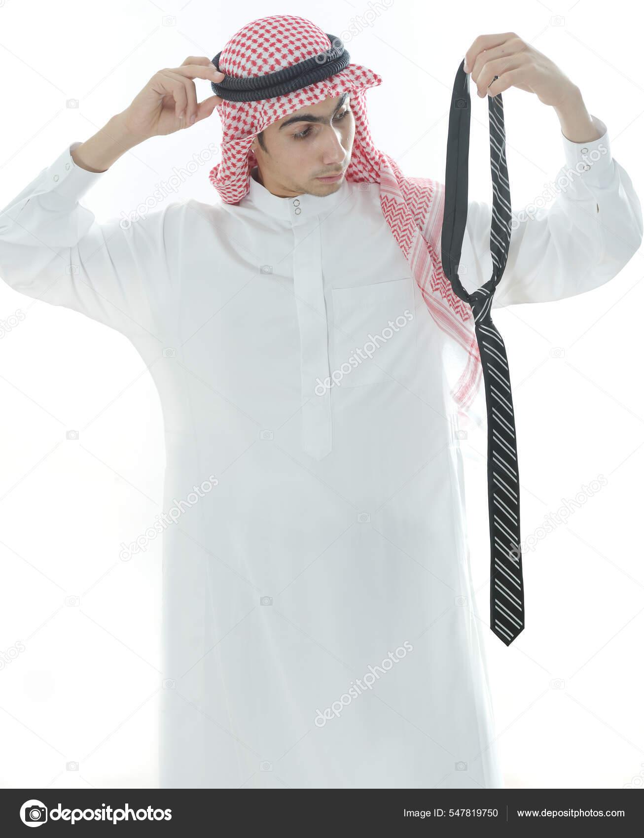 Arabic kid with tie — Stock Photo © ZouZou #547819750