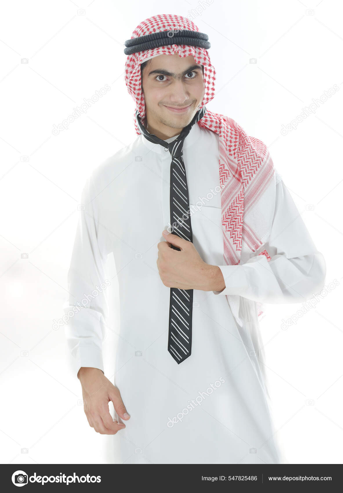 Arabic kid with tie — Stock Photo © ZouZou #547825486