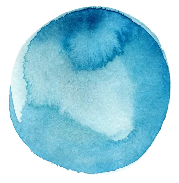 Blue watercolor circle Stock Photos, Royalty Free Blue watercolor ...