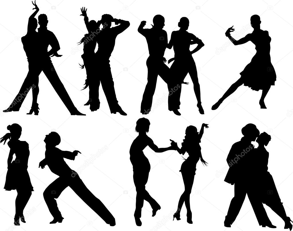 Sports dance Stock Vector Image by ©sababa66 #13431056