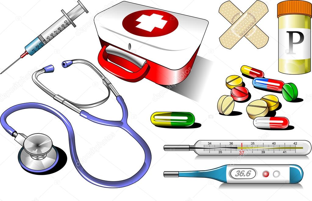 Doctor Equipment Vector