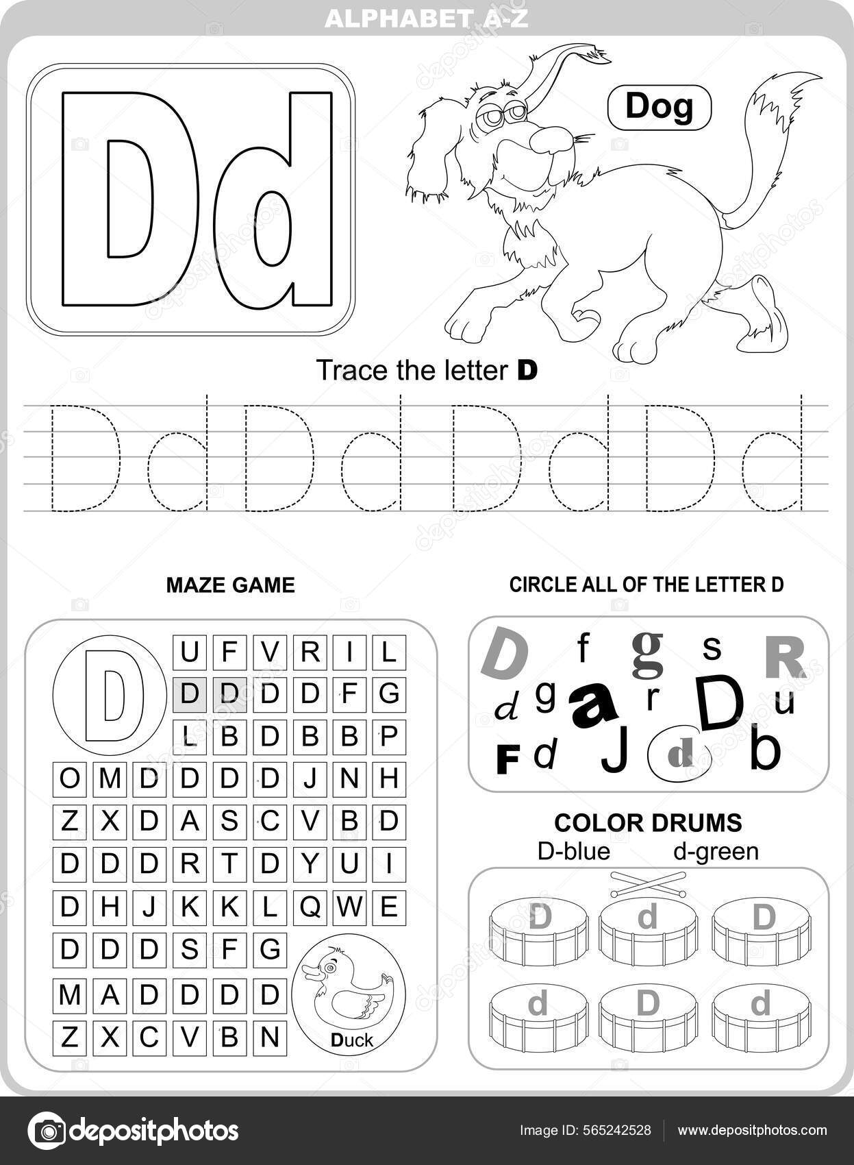 Hoja De Trabajo Para La Letra A Hoja De Trabajo Para Niños. Escribir