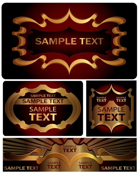 Decorative background label Stock Vector by ©NataliaKarebina 43954961