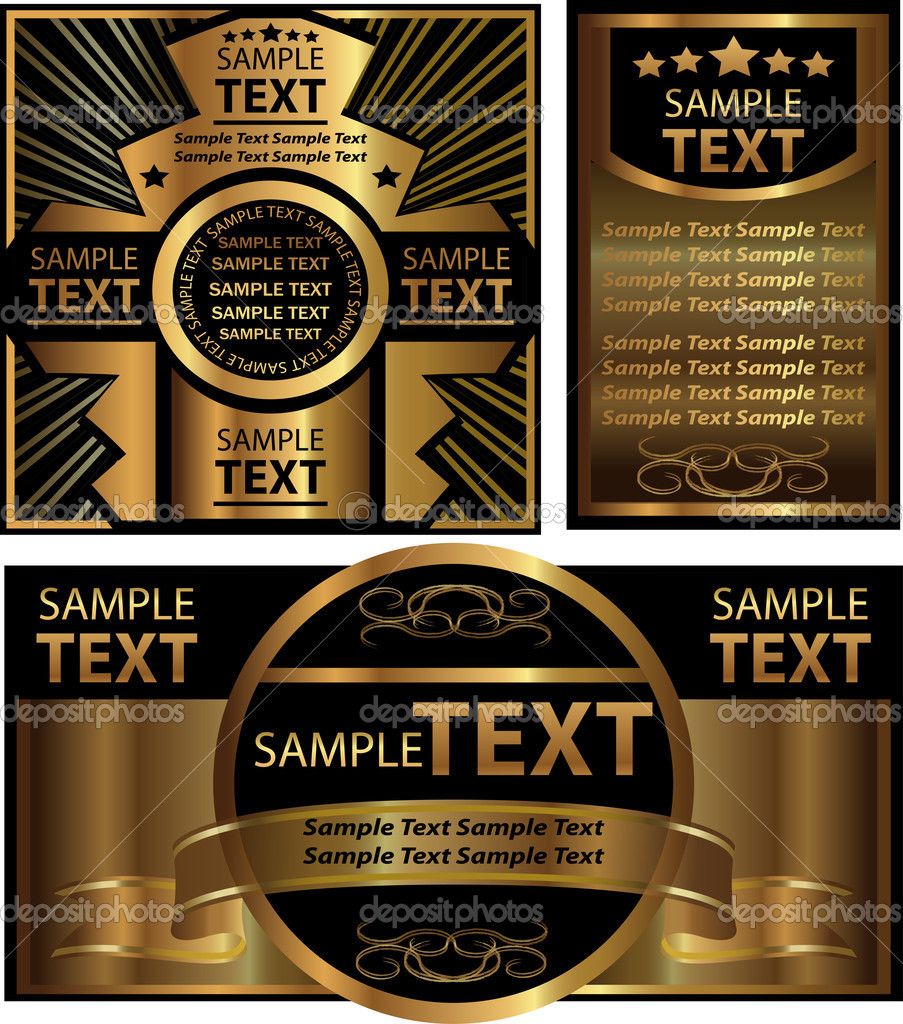 Set background label Stock Vector Image by ©NataliaKarebina #43955385