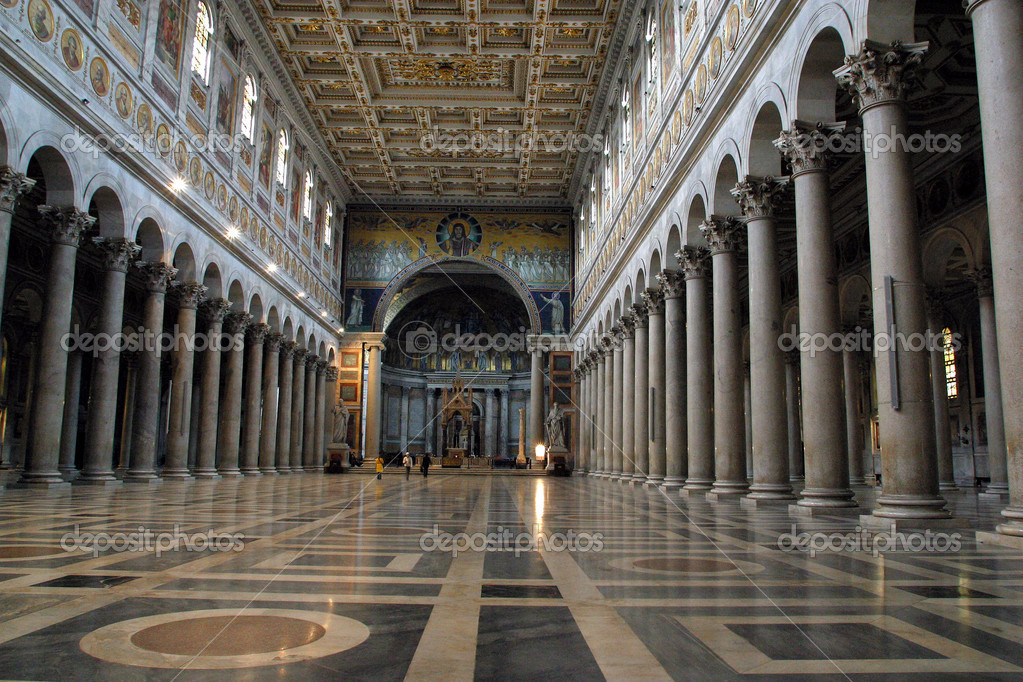 Basílica de San Pablo Extramuros, Roma, Italia 2024