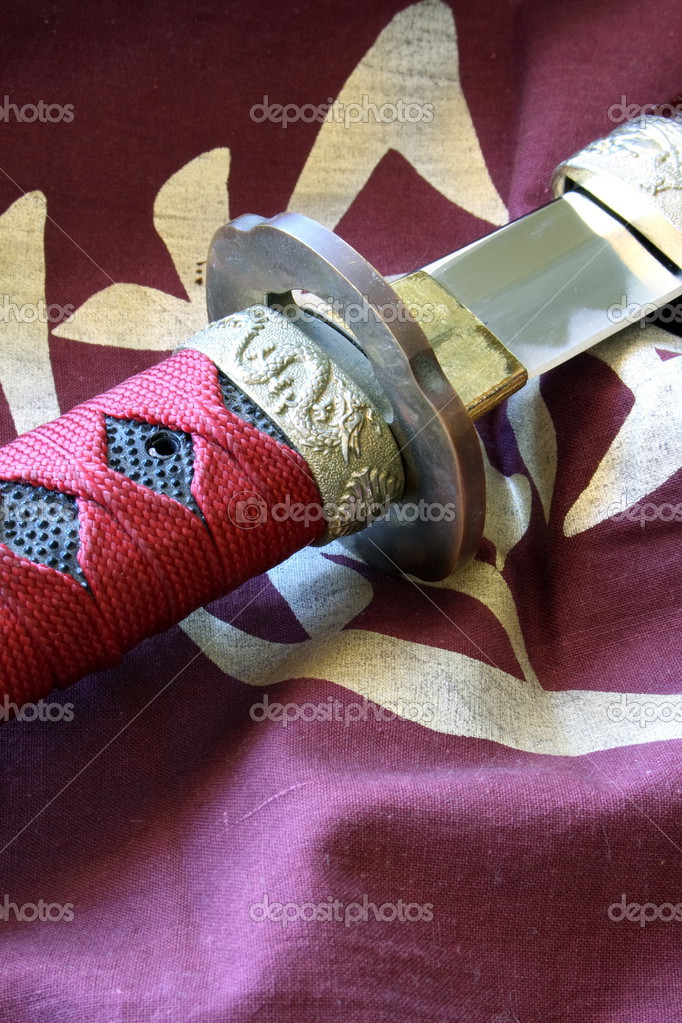 Sword and banner — Stock Photo © Imagezone #27898751