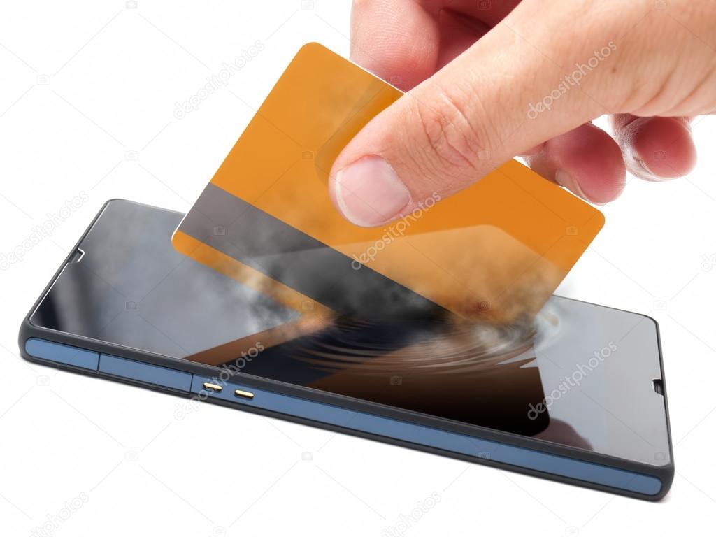 Mobile payment Stock Photo by ©sbotas 31713775