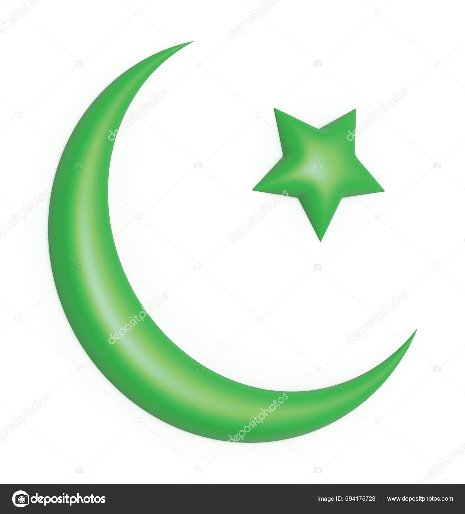 Islam Symbol Green